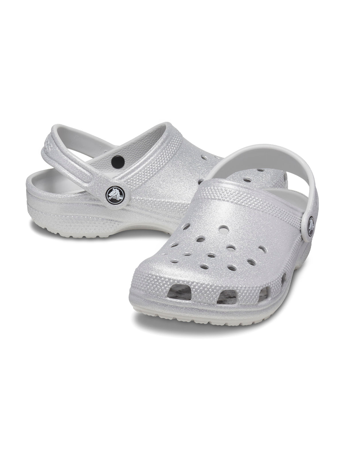 Zueco Infantil Classic Clog Plateado Crocs - Crocs Chile