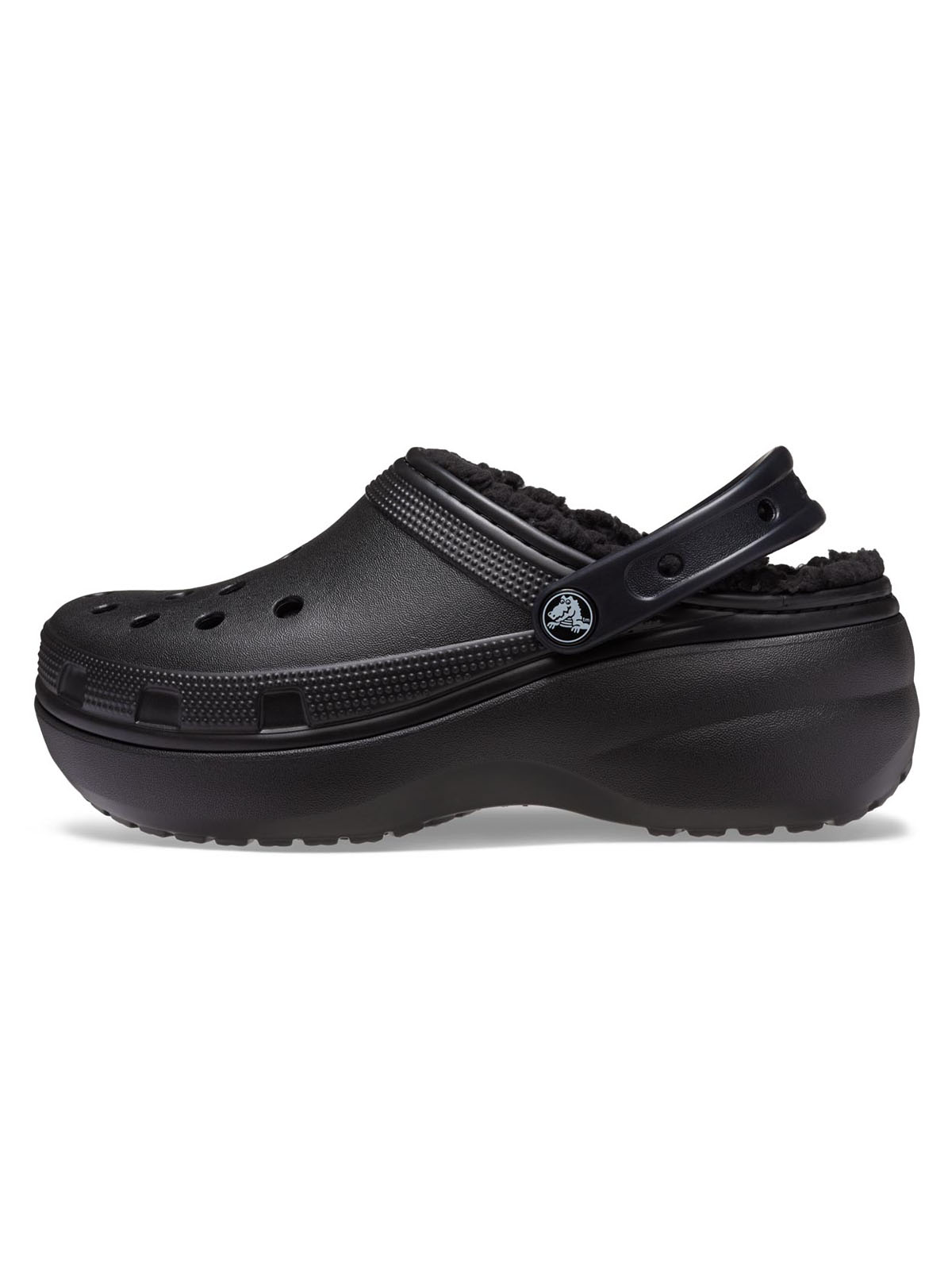 Zueco Classic Platform Negro Crocs - Crocs Chile