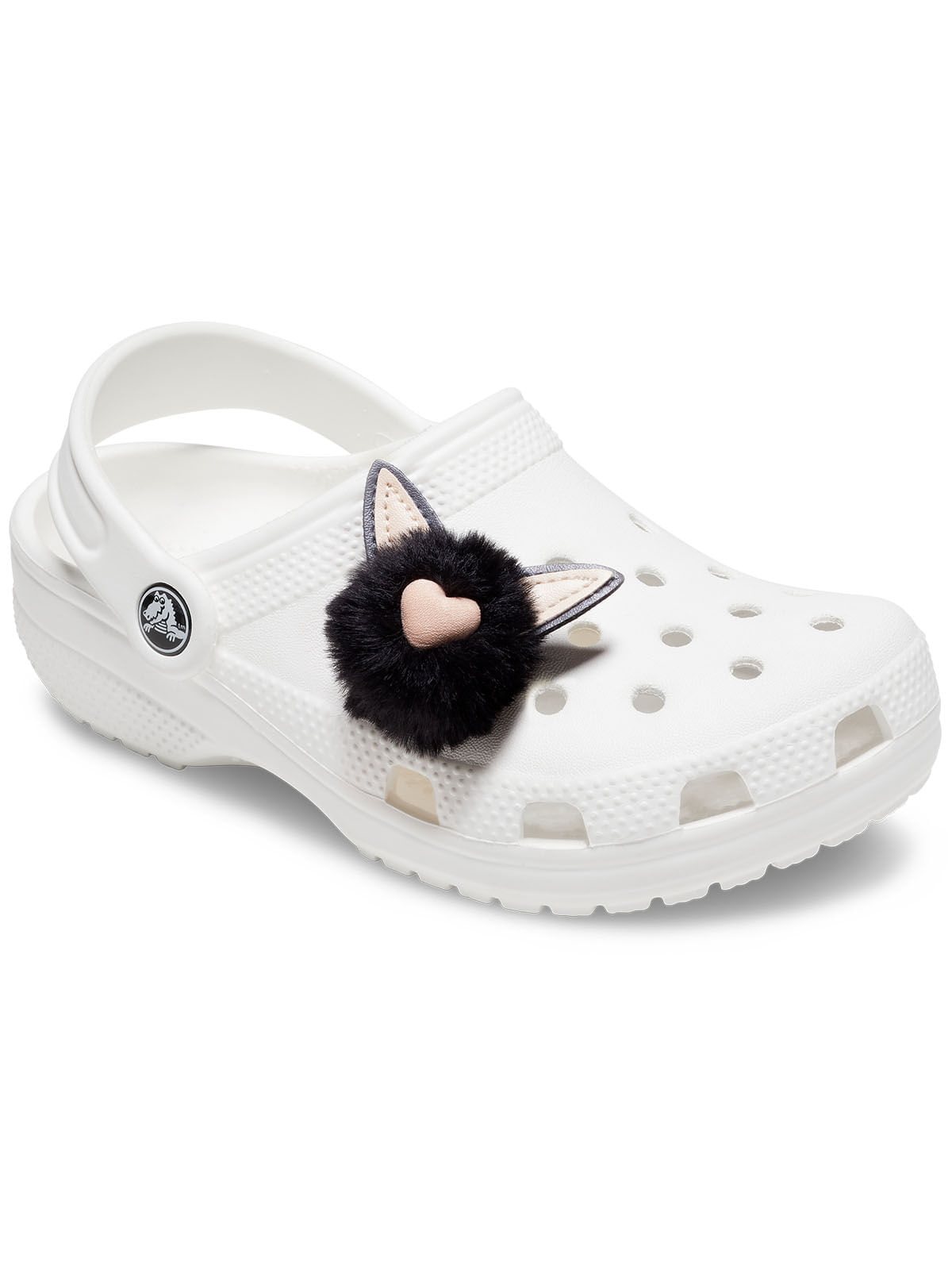 Jibbitz Gato Peludo Negro Crocs-Crocs - Crocs Chile
