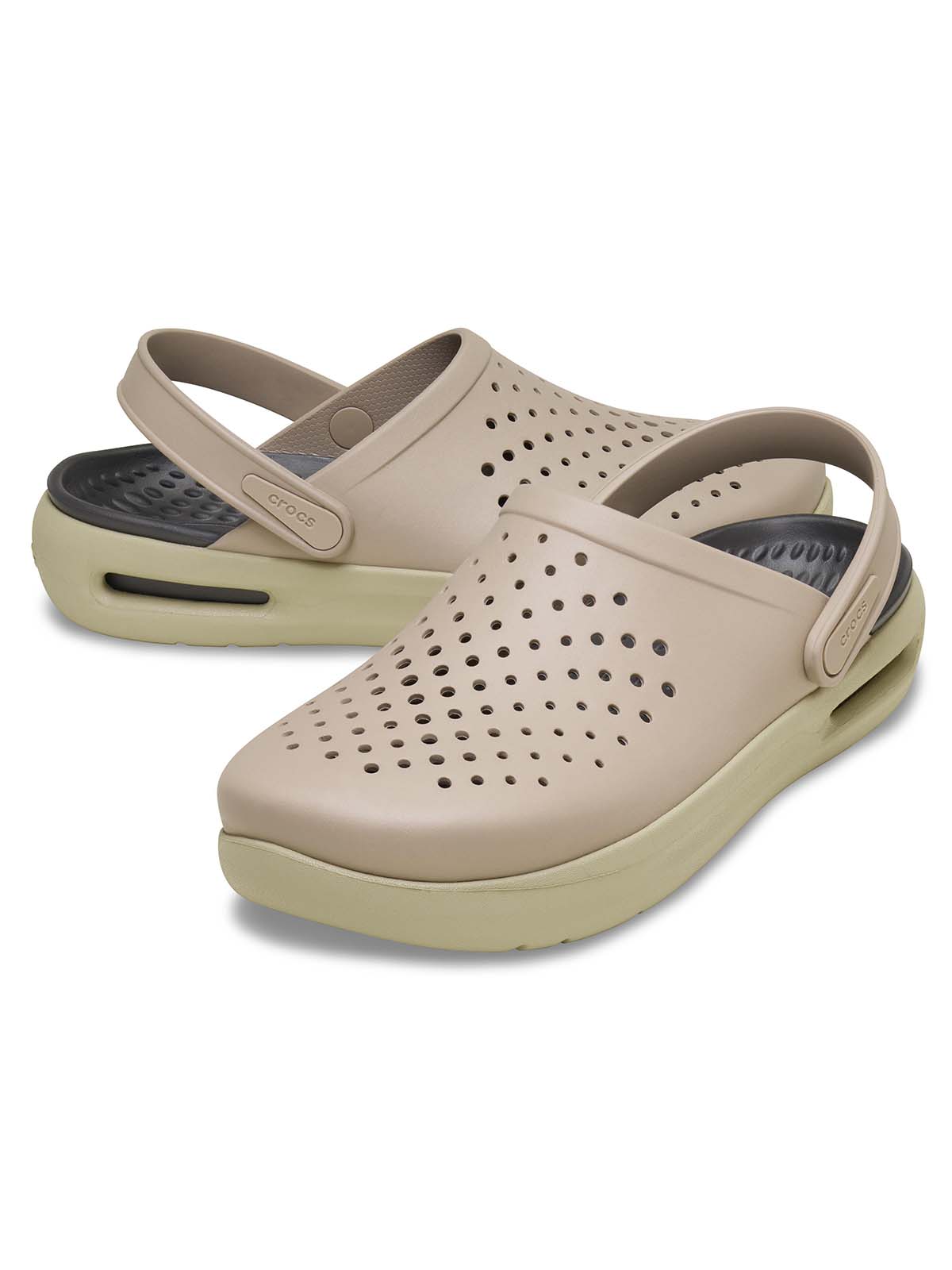 Zueco Unisex InMotion Clog Café Crocs - Crocs Chile