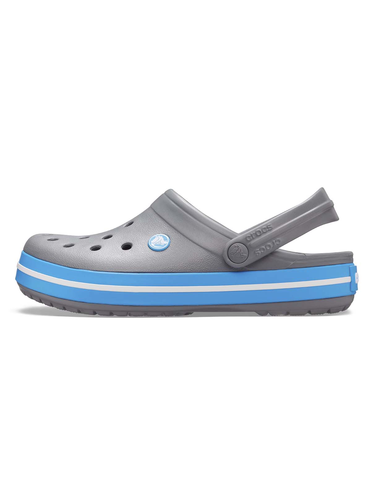 Zueco Unisex Crocband Gris Crocs-Crocs - Crocs Chile