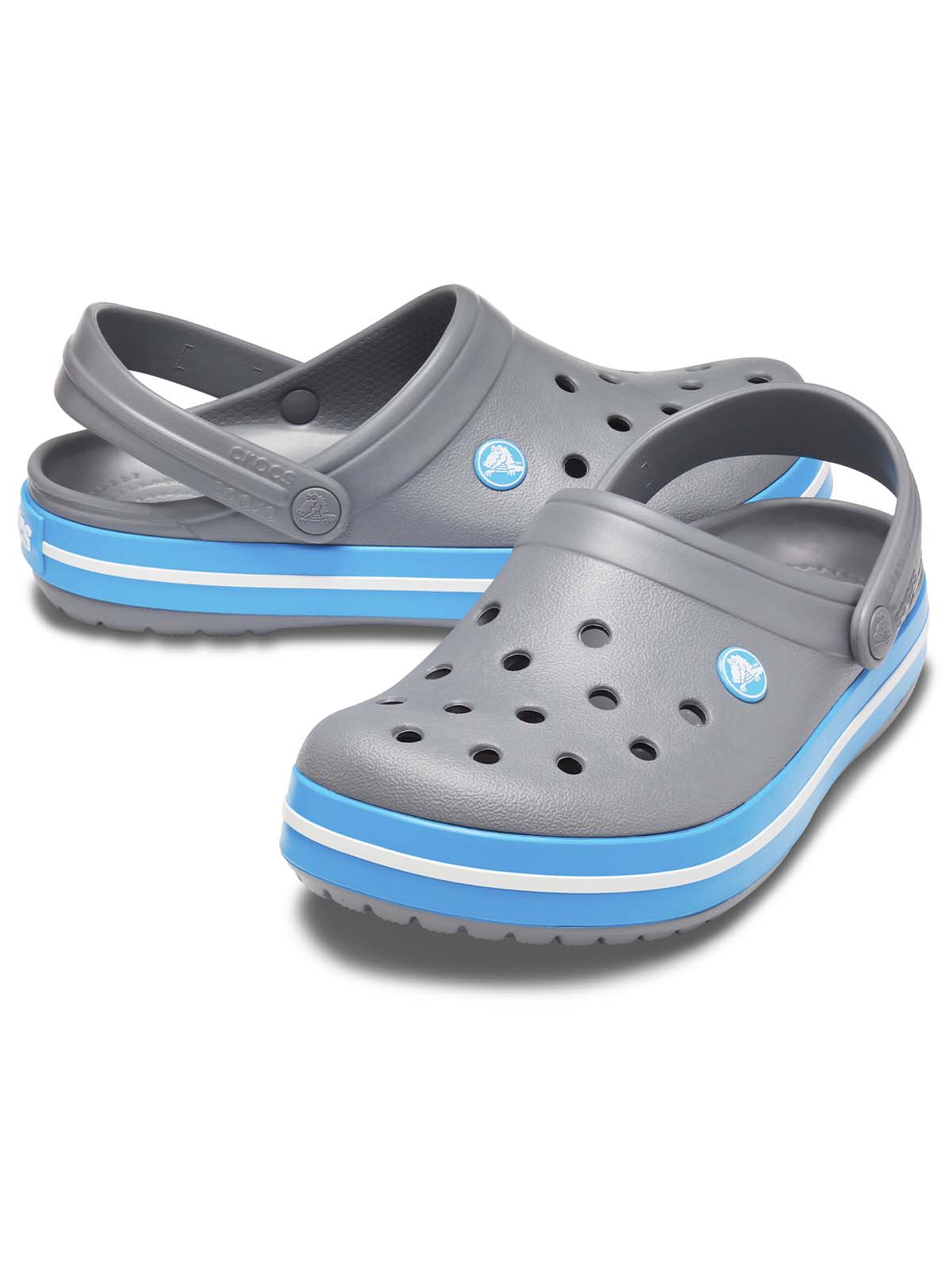 Zueco Unisex Crocband Gris Crocs-Crocs - Crocs Chile