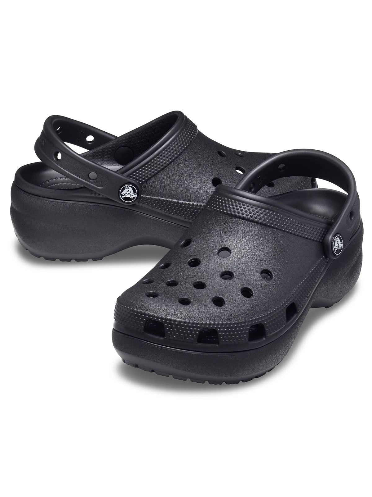 Zueco Classic Platform Negro Crocs - Crocs Chile