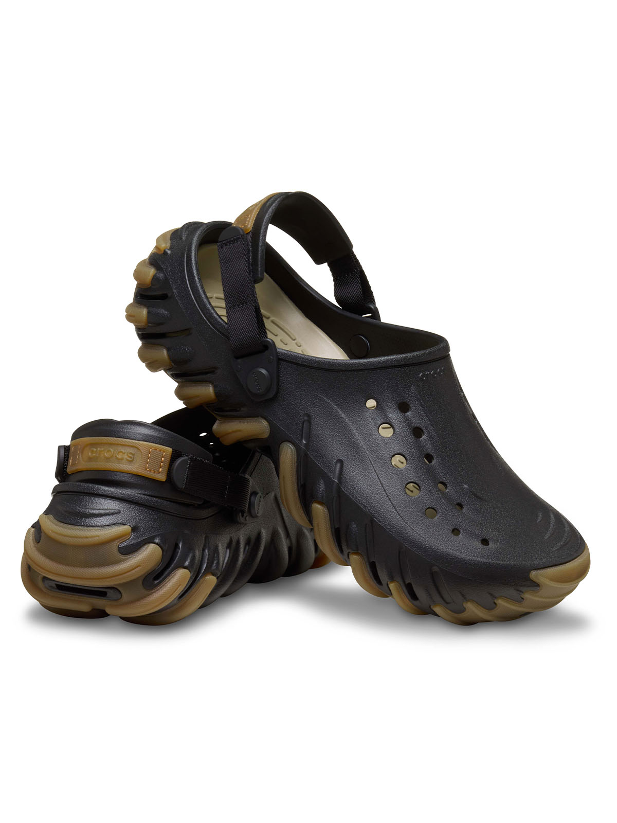 Zueco Unisex Echo Clog Negro Crocs -Crocs - Crocs Chile